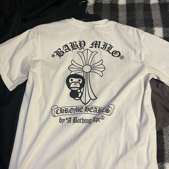 Chrome Hearts | Shirts | Chrome Hearts X Bape Tshirt | Poshmark